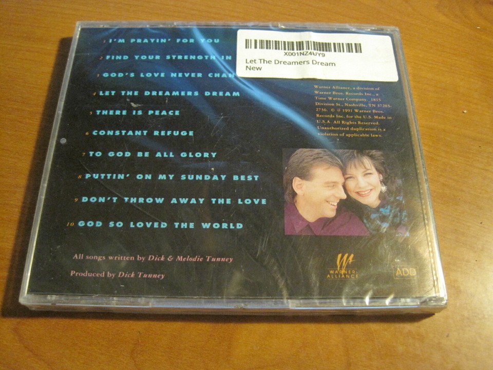 DICK & MEL TUNNEY ~ LET THE DREAMERS DREAM ~ NEW / SEALED 75992682749| eBay