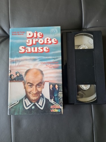 Vhs Die Grobe Sause " La Grande Vadrouille " Louis De Funes / Bourvil ...