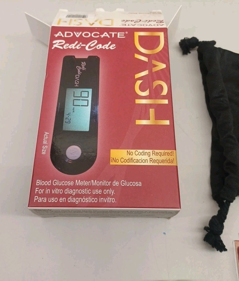 Advocate Redi Code Dash - Blood Glucose Diabetic Monitor/Meter TD-4276 ...