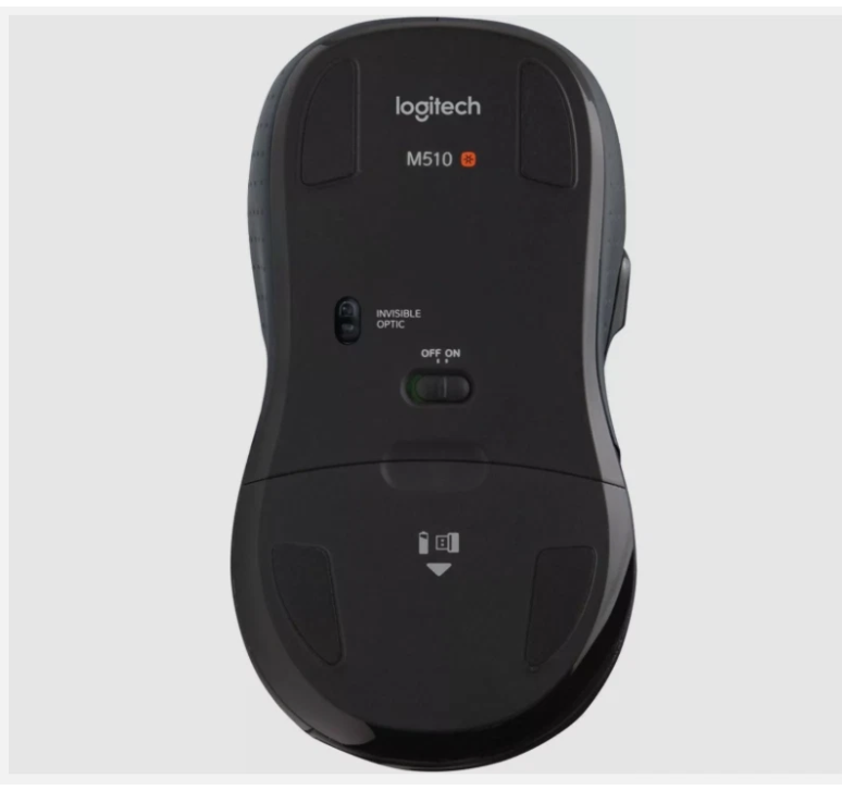 New Logitech M510 Wireless Laser Mouse for PC/MAC with Unifying ...