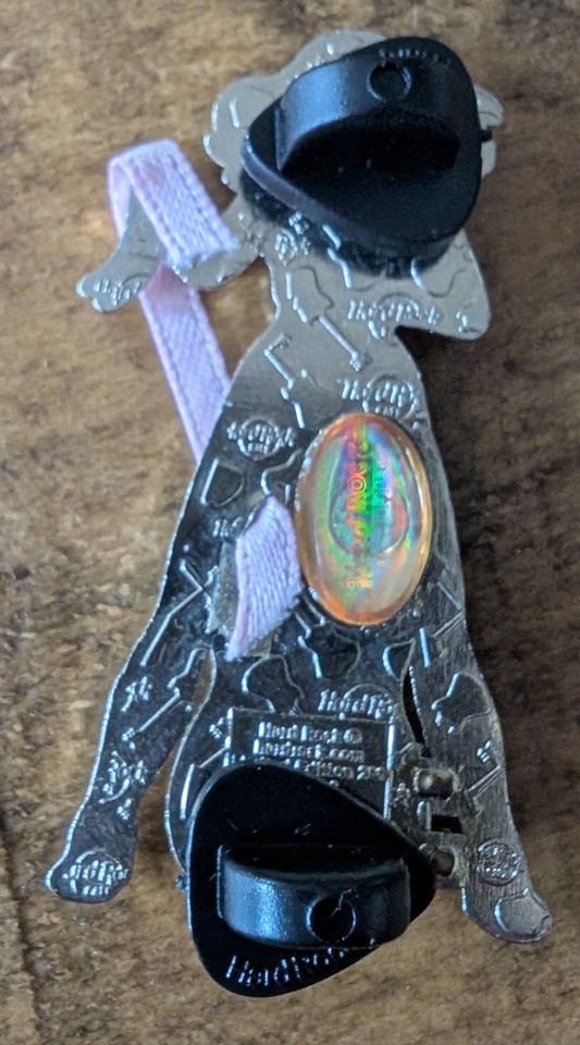 HARD ROCK CAFE SEATTLE Staff Grand Opening Pin Guitar Flip Girl RARE | eBay