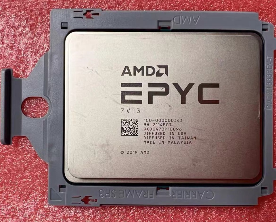 (No lock) AMD epyc 7413 7513 7713 7T83 7B13 7663 7763 7Y43 processor ...