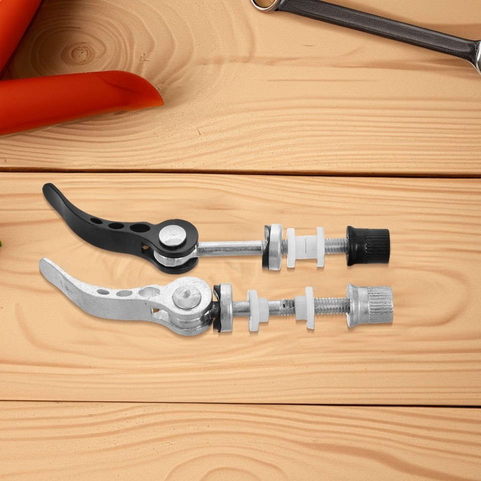 4 Pcs Seat Post and Clamp Mountain Bike Bicycle Alloy Quick Release ...