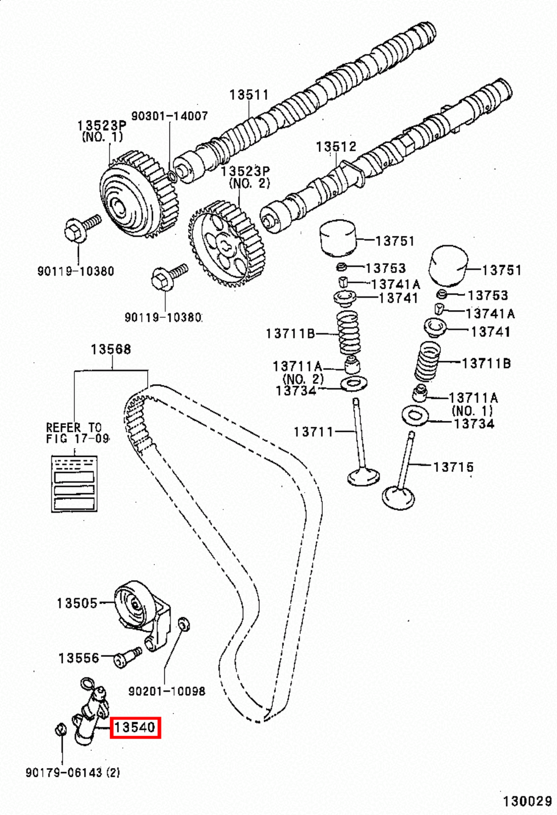 Genuine Toyota Ceres AE101 Corolla AE101 4AGE 1.6 Petrol Timing Belt ...