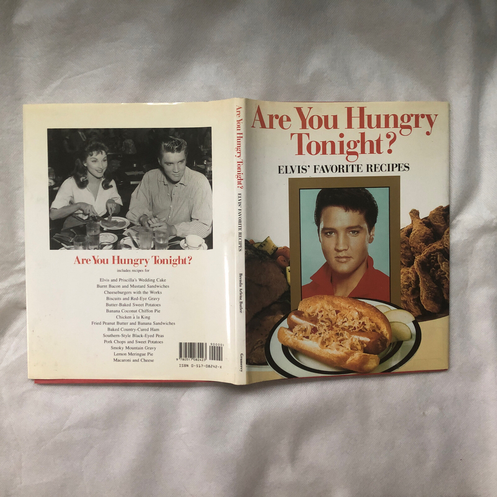 Elvis Presley Are You Hungry Tonight? cookbook recipes hardcover 1992 ...