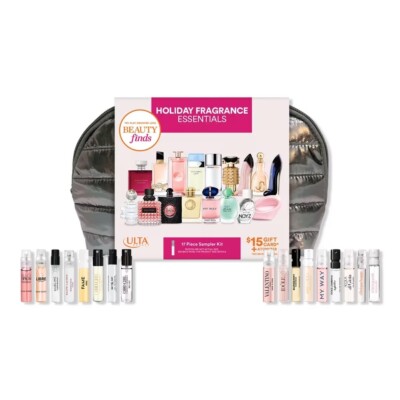 ULTA 17-Pc HOLIDAY FRAGRANCE ESSENTIAL SAMPLER VIAL PERFUME SET ...
