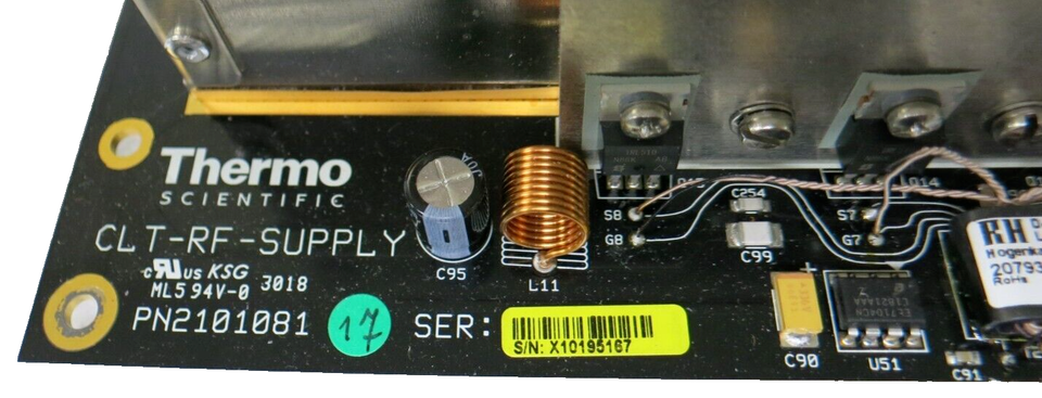 Thermo Scientific 2101081-17 CLT-RF Power Supply Main Board | eBay