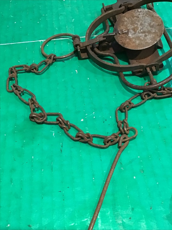 Lot of 2 Rare Vintage Blake & Lamb #1 JUMP TRAP Stop-loss working ...