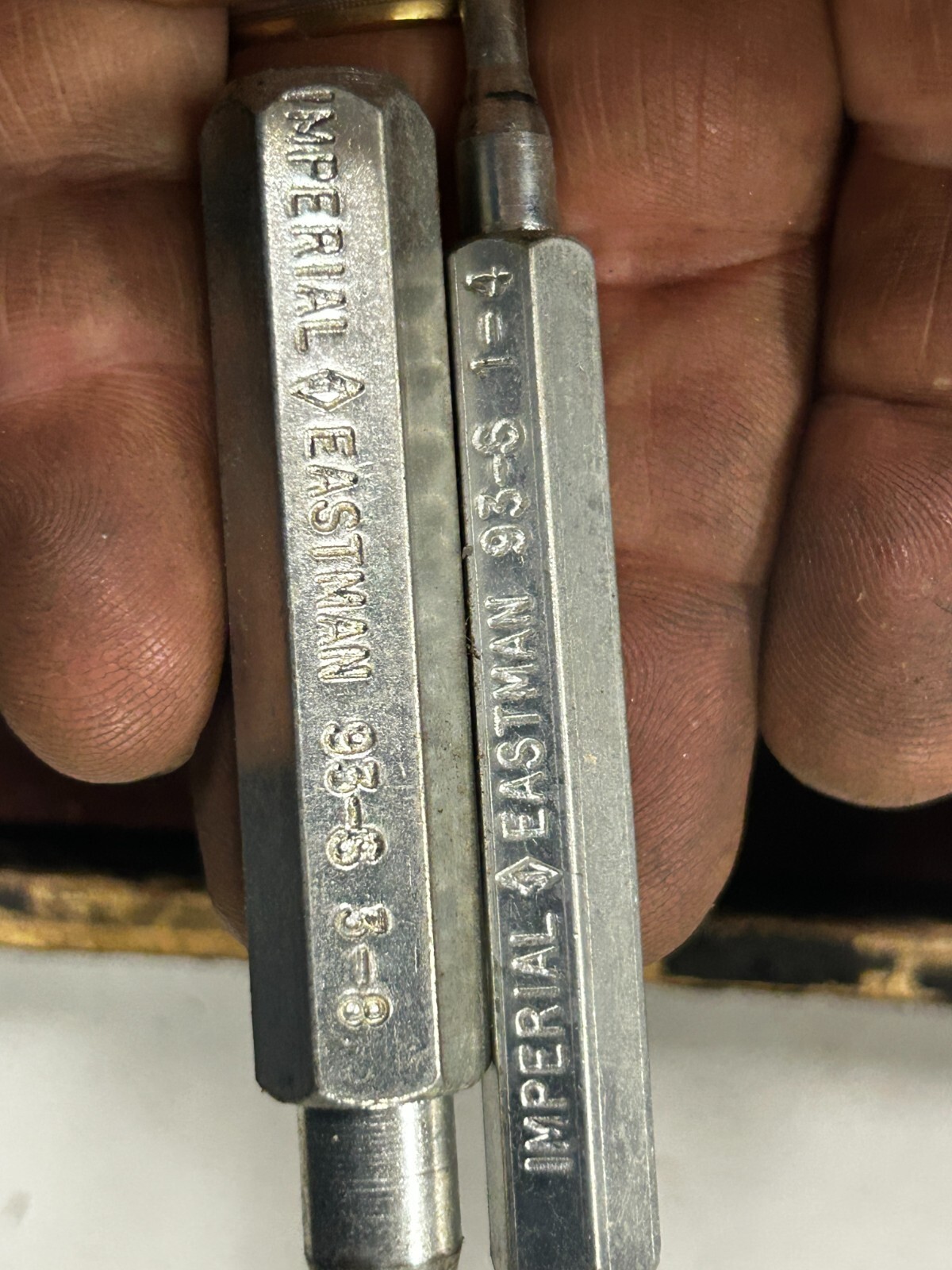 MACHINIST DrCc TOOL LATHE MILL Machinist Imperial Eastman Punch Set in ...