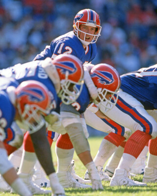 Buffalo Bills JIM KELLY Glossy 8x10 Photo NFL Football Print Poster HOF ...