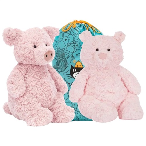 Jelly Cat Barnabus Pig 26CM Plush Cuddly Stuffed Animal Toy Gift With ...