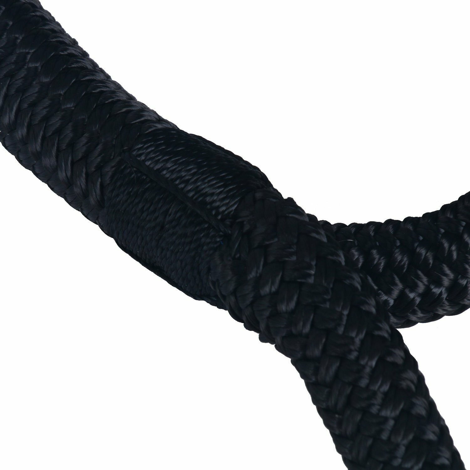 5/8 Inch 50 FT Double Braid Nylon Dock Line Mooring Rope Boat Marine ...