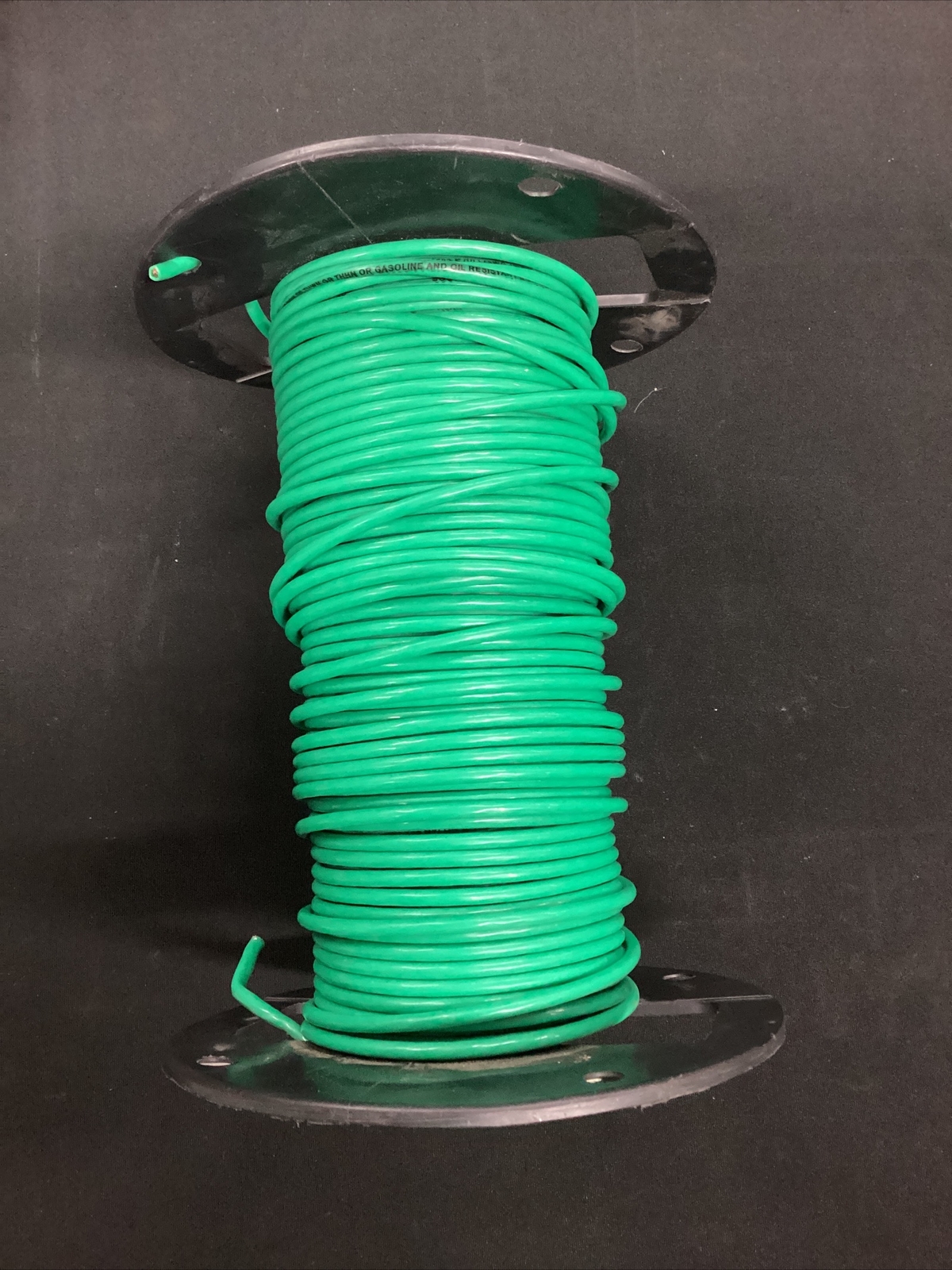 Approx. 150 Spool of 10 AWG THHN Copper Insulated Green Wire | eBay