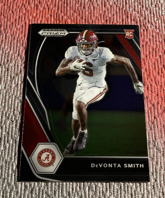 DeVONTA SMITH 2021 Prizm Draft Picks RC Base Rookie Card #101 Eagles ...