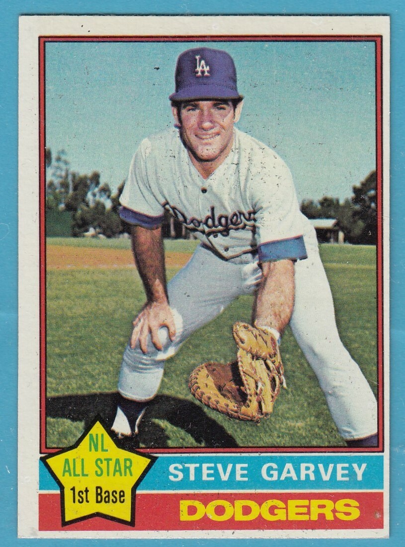 1976 Topps # 150 Steve Garvey -- Dodgers -- Box 713-227 | eBay