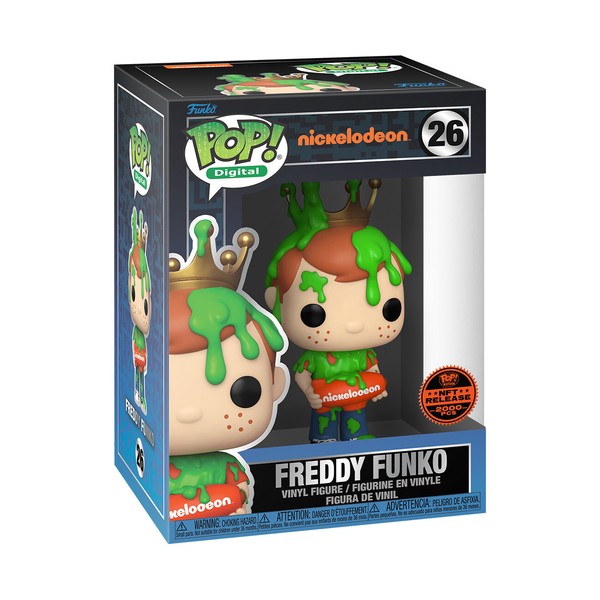 Funko NFT Pop! Vinyl: Nickelodeon - Freddy Funko (Digital Pop! Release ...
