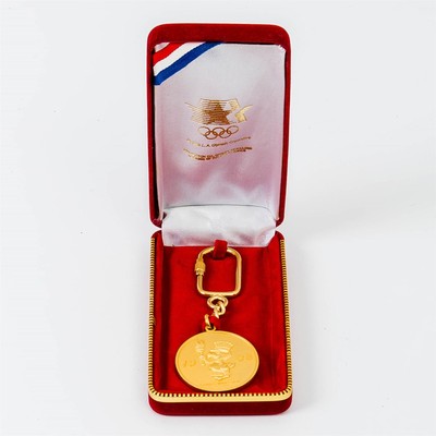 NIB Vintage 1984 Official Olympics Keyholder Keychain in Original ...