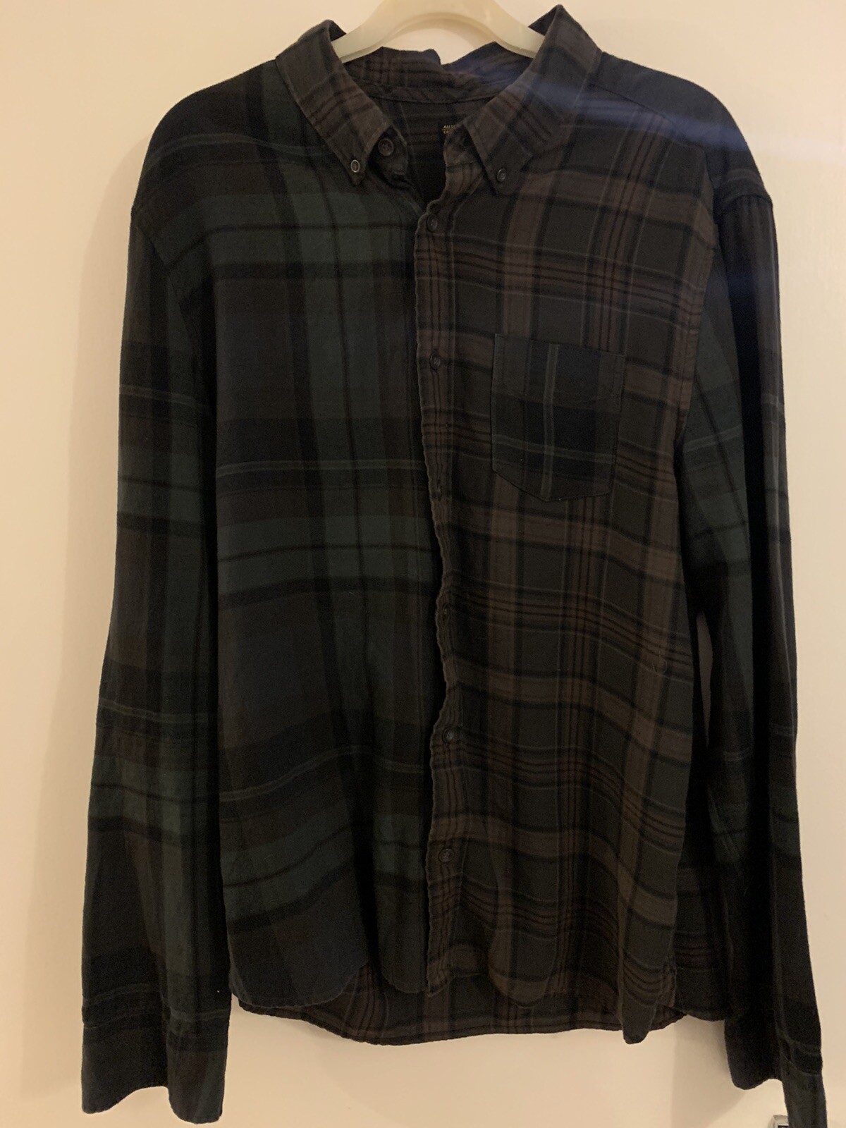 all saints spitalfields shirt dark multicolour design… - Gem