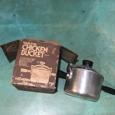 Vintage Wear-Ever Chicken Bucket 4 Quart Low Pressure Cooker Fryer ...