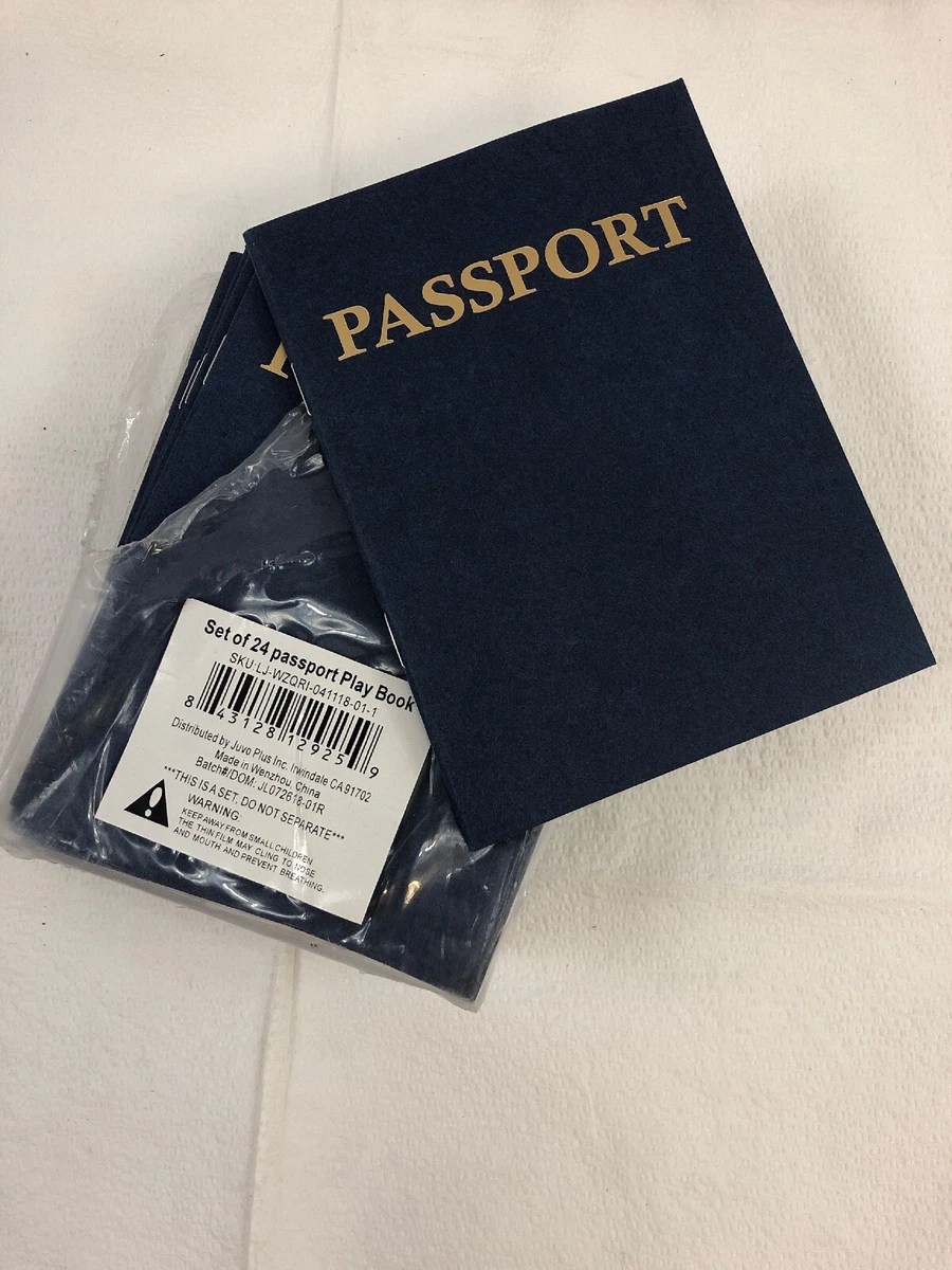 Blank Passport Book