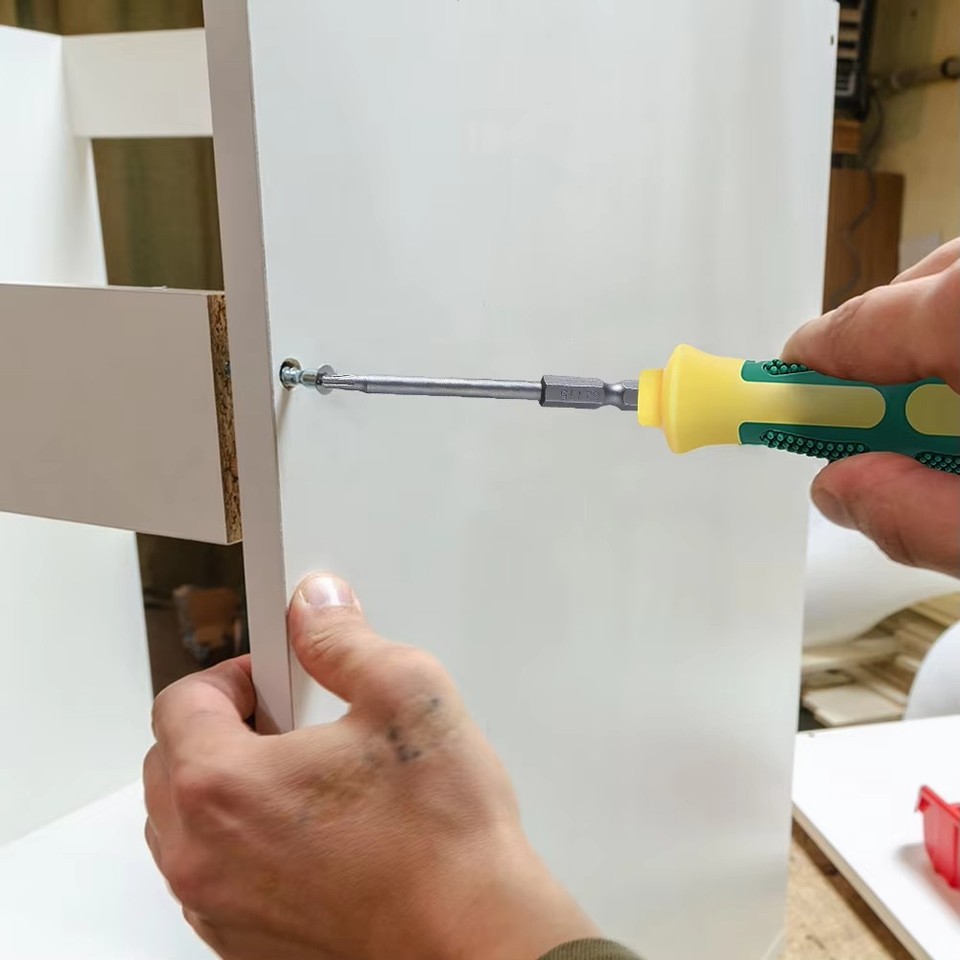 Screwdriver Bit Set Steel Star 6 Point Screw Driver Kit Tool ...