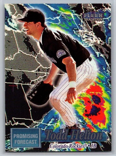 1998 Fleer Tradition #6PF Todd Helton Colorado Rockies Card | eBay