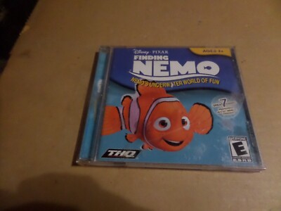Disney Pixar Finding Nemo: Underwater World of Fun (PC CD-ROM) Complete ...
