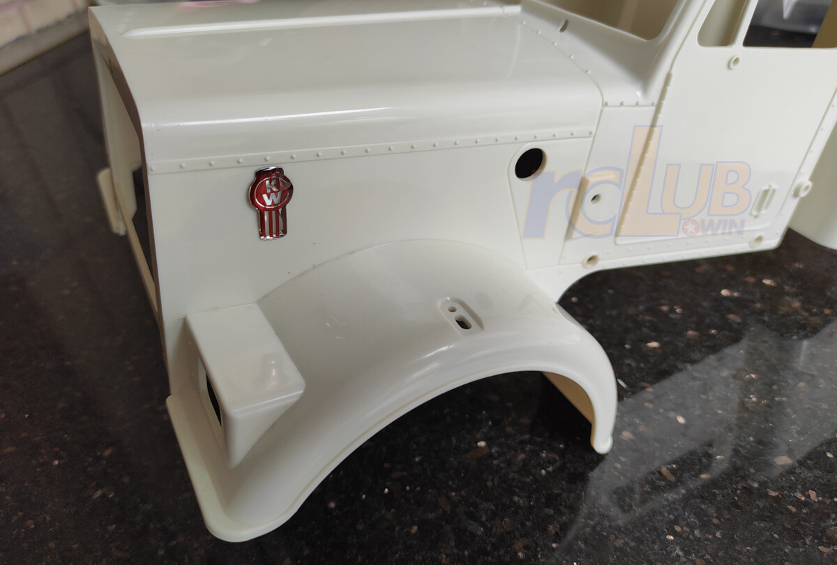 Toy "KW" Kenworth Logo Emblem logo for Tamiya RC 1/14 King Grand Knight ...