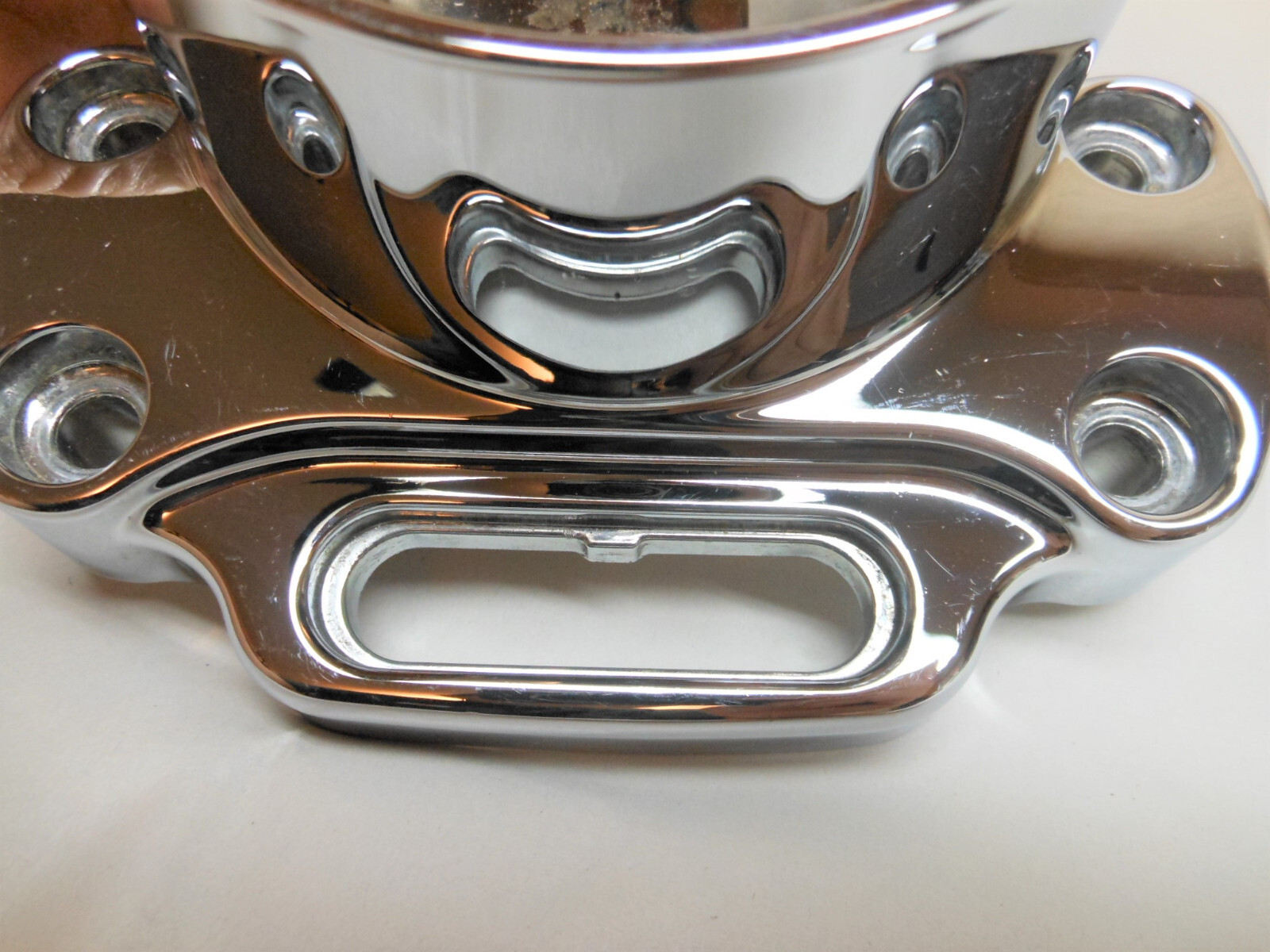 HARLEY '14-20 SPORTSTER XL1200C CUSTOM HANDLEBAR TOP CLAMP SPEEDOMETER ...