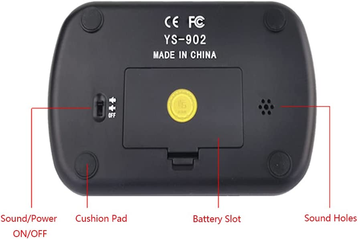 Domary 3-In-1 Multipurpose Portable Professional Chess Clock Digital ...