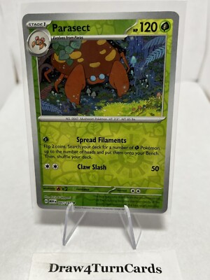 Parasect - 047/165 151 Uncommon Reverse Holo - NM/M | eBay