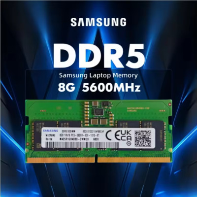 Samsung 8 Go DDR5 5600MHz PC5-44800 CL46 SODIMM 1Rx16 Single Rank 1.1V ...