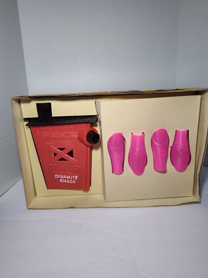 Vintage Dynamite Shack Skill Action Game Milton Bradley 1968 Working ...