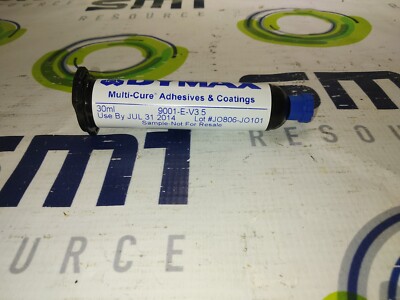 Dymax Multi-Cure Adhesives and Coatings 9001-E-V3.5 30ML Syringe | eBay