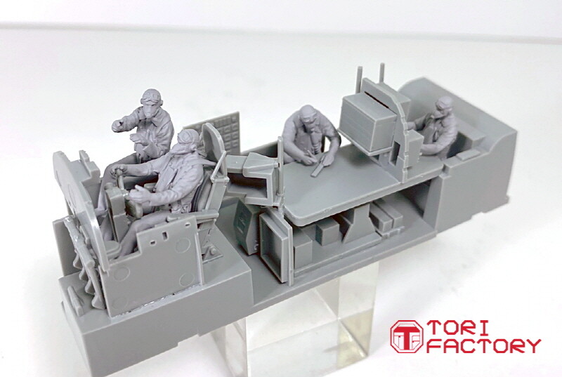 Tori Factory 1/32 Lancaster Bomber Crews Set(7 figures) Figure Model ...