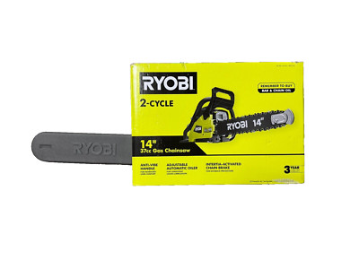 Ryobi Chainsaw, 14 inch RY3714 2-Cycle Gas Powered, 37cc | eBay