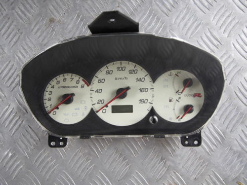 JDM White Gauge Cluster MT Fit For 02-04 HONDA Civic Type-R EP3 EU1 EU3 ...