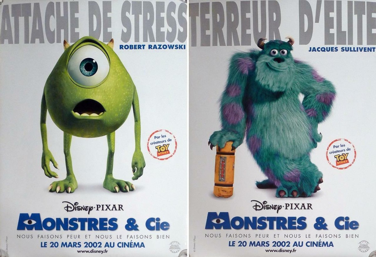 Affiche Du Film Monstres Et Cie