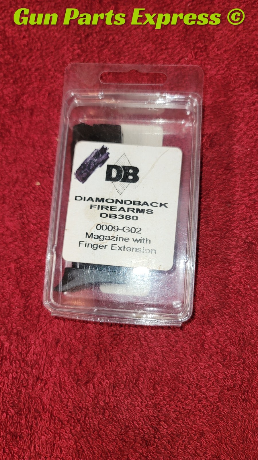 Diamondback DB380 Magazine .380 ACP 6 Round with Finger Extension | eBay