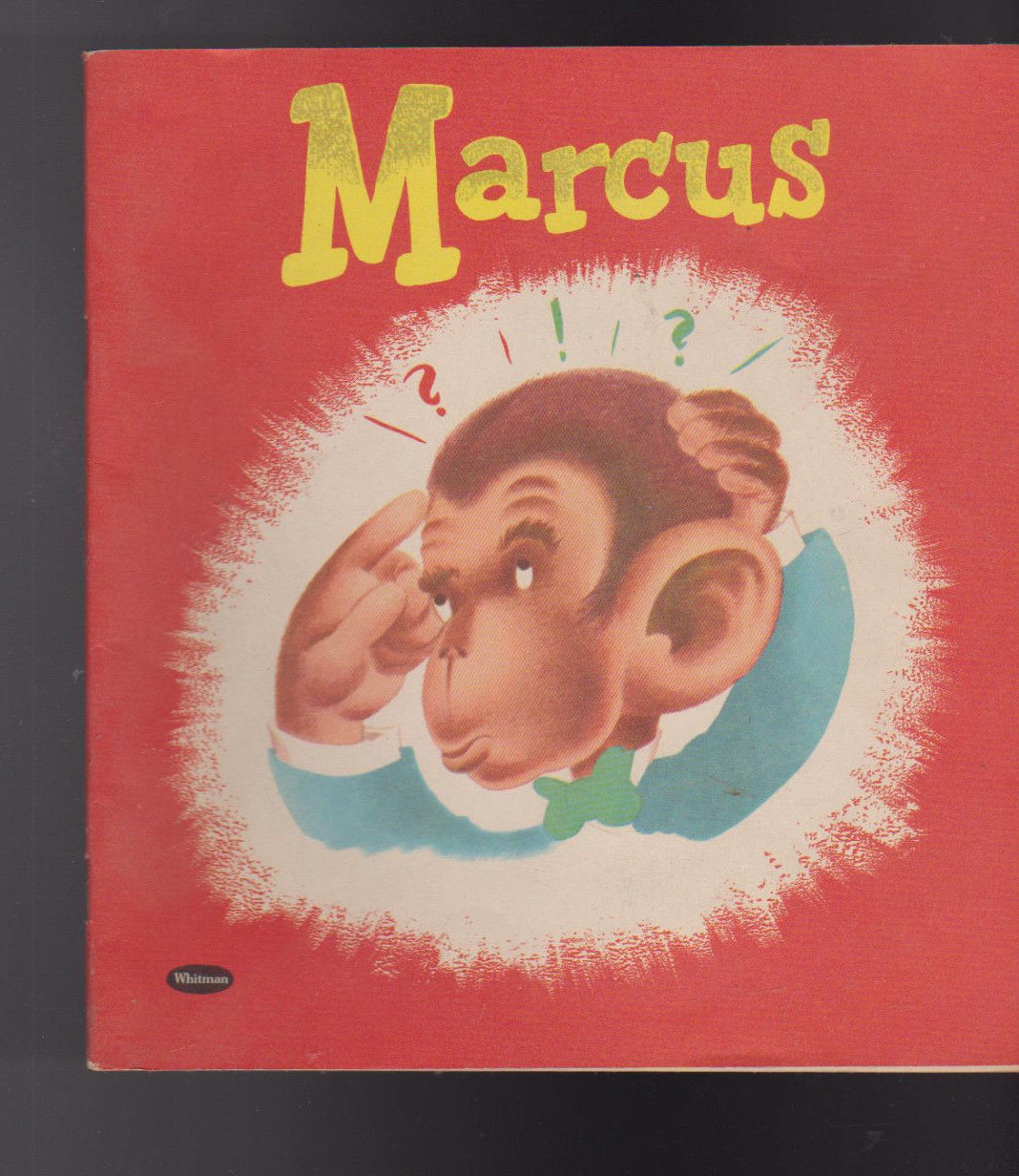 Marcus the Tale of a Monkey 1950 Whitman Softcover | eBay