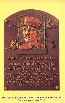 John Montgomery Ward National Baseball Hall of Fame & Museum | eBay