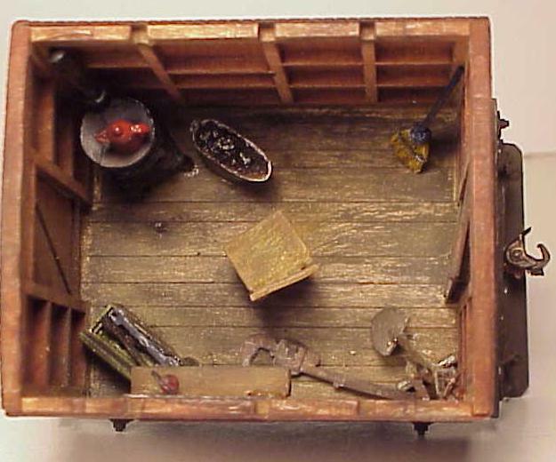 On3/On30 4 WHEEL VERTICAL SIDING LOGGING CABOOSE KIT LESS TRUCK WISEMAN ...