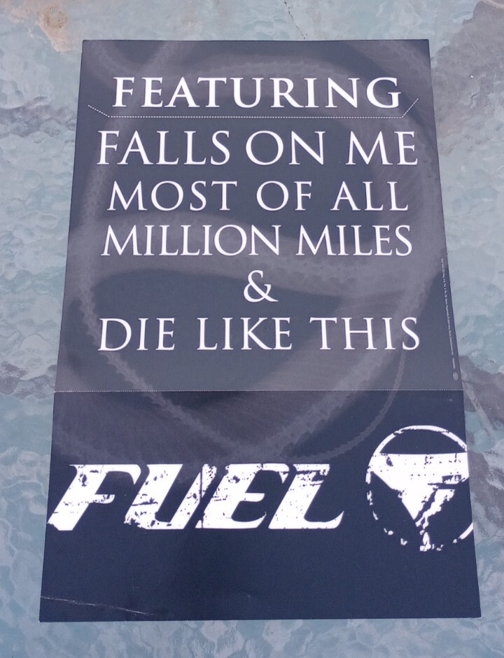 FUEL "NATURAL SELECTION" 2-SIDED U.S. Store PROMO POSTER (2003) | eBay
