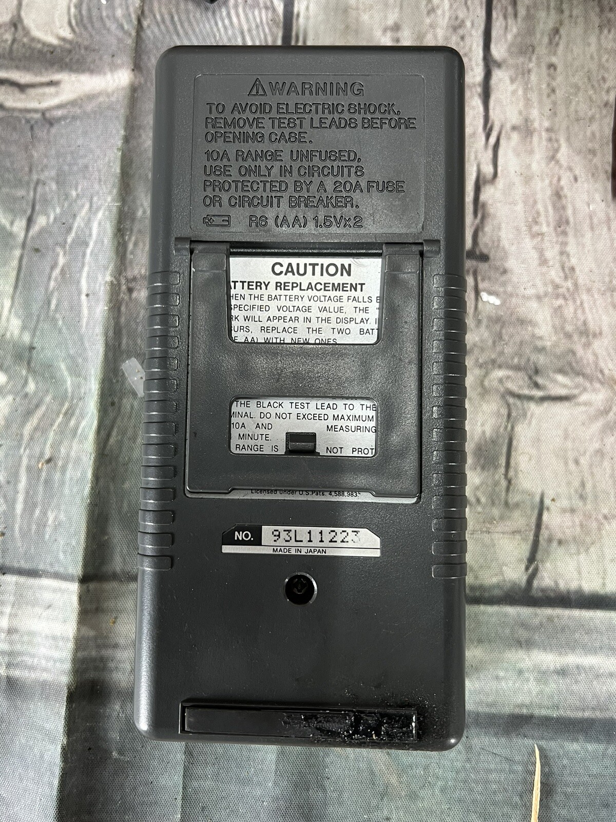 Blue Point DMSC683A Digital Multimeter With Test Leads for sale online ...