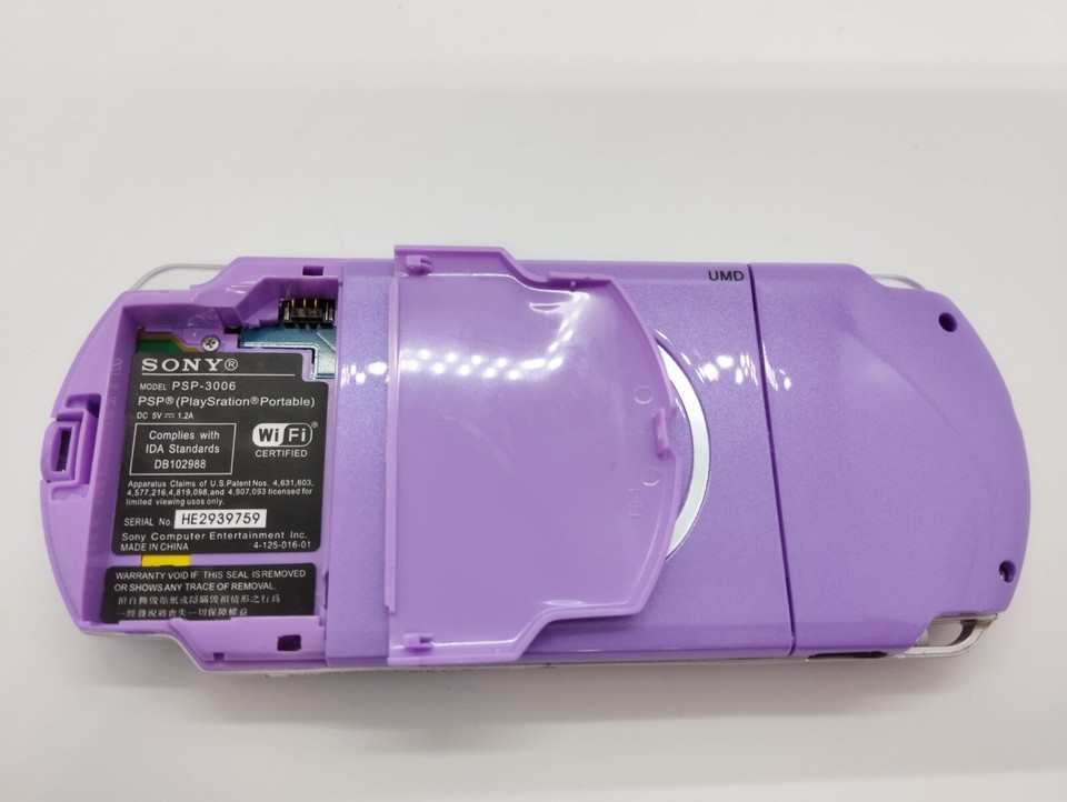 SONY PSP-3000 Console Lilac Purple Handheld system Playstation [NEW ...