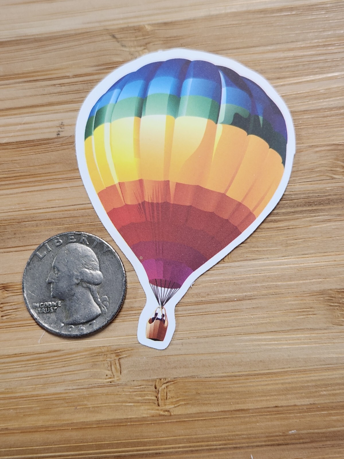 Hot Air Balloon Sticker Hot Air Balloon Decal Laptop Sticker Phone ...