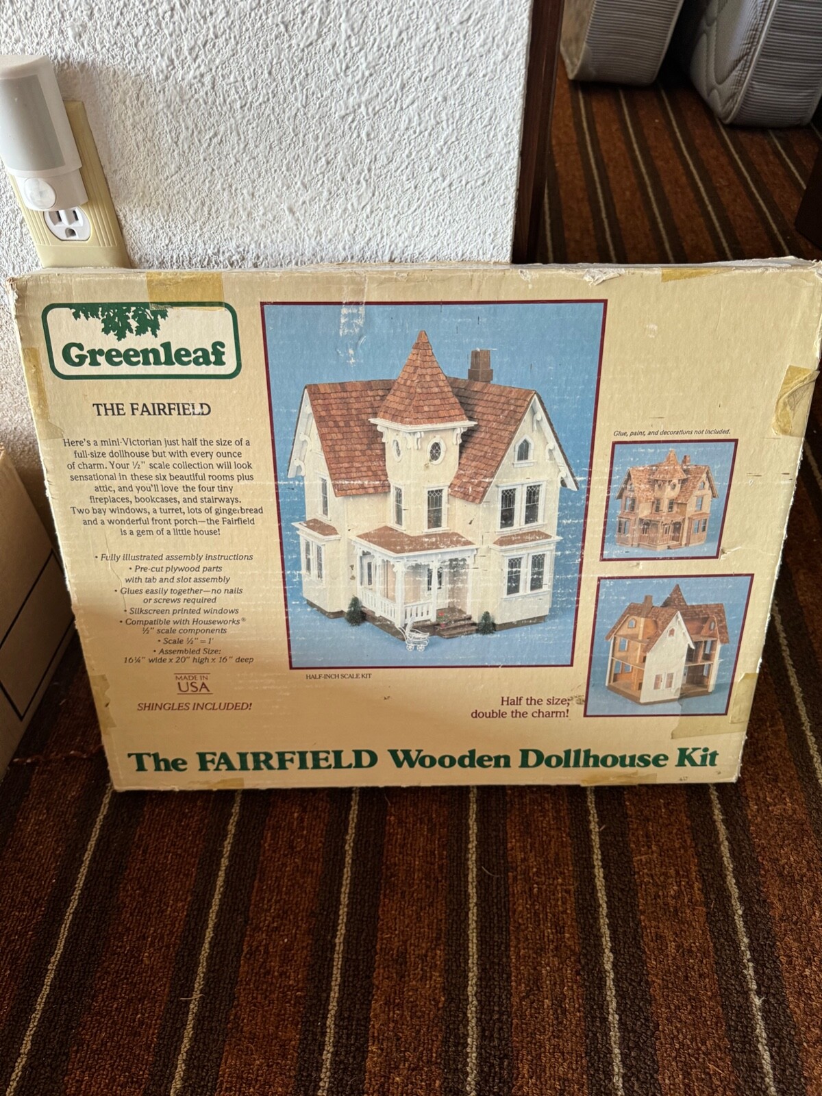 Greenleaf The Fairfield Dollhouse Kit | eBay