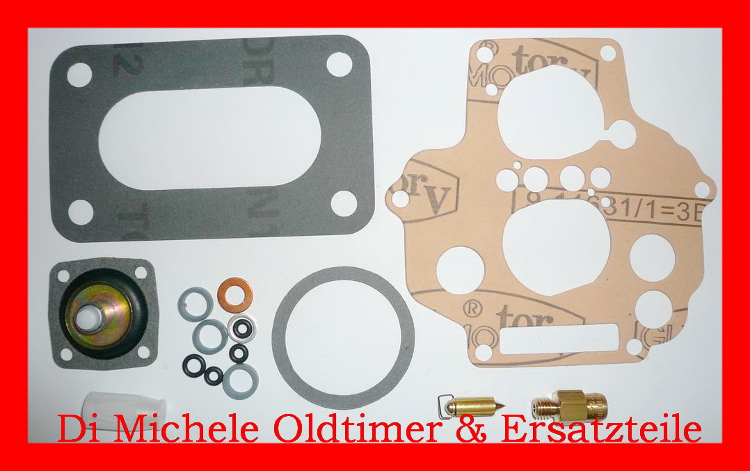 32/34 Datr Weber Carburetor Repair Kit, Fiat Panda4x4, Maintenance ...