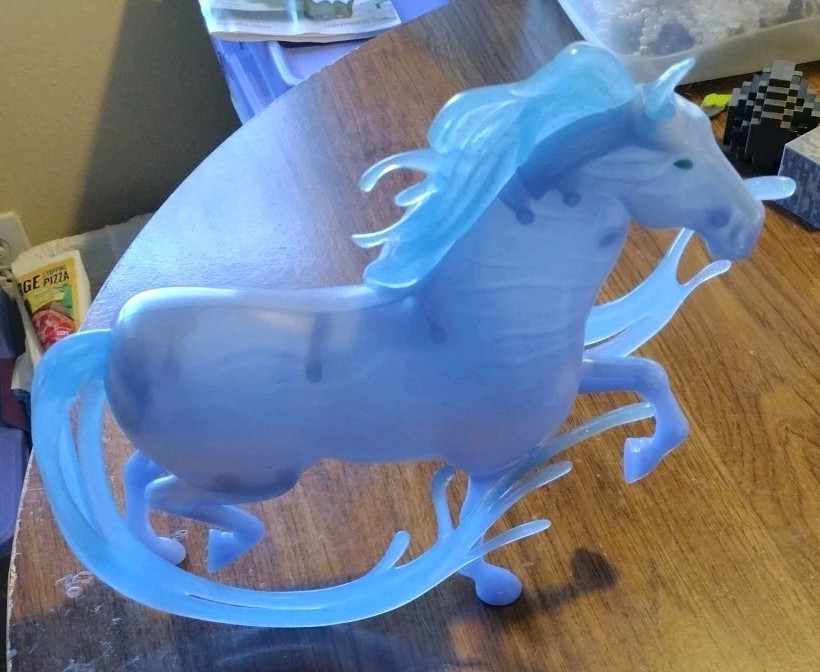 Disney Frozen 2 Elsa's Horse The Nokk Water Spirit Blue Horse 10 ...