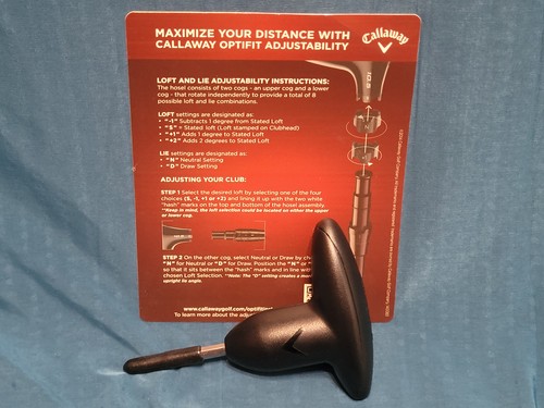 Brand New Callaway Optifit Adjustable Universal Torque Wrench for loft ...